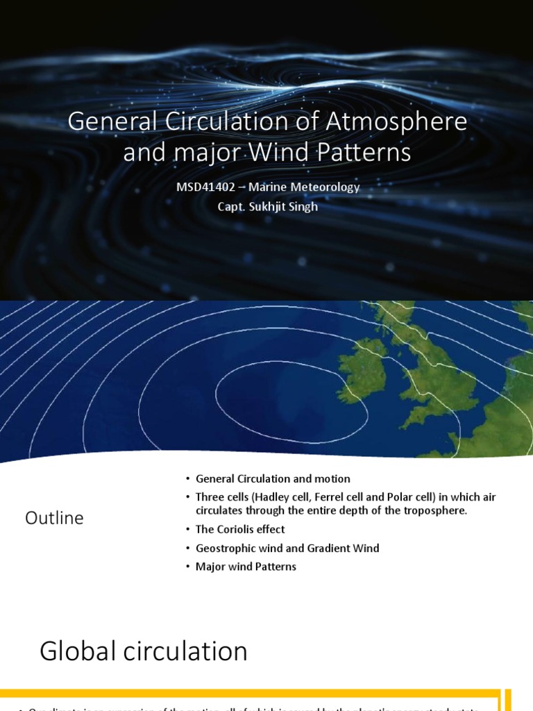General Circulation of Atmosphere and Major Wind Patterns | PDF ...