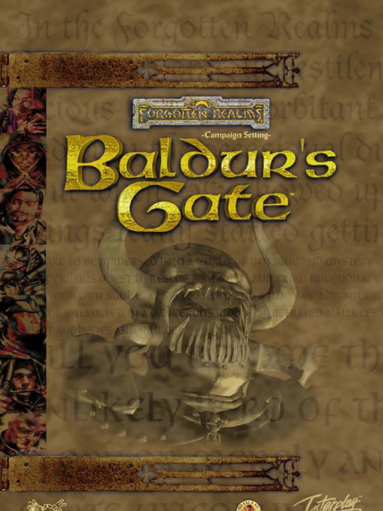 Vdocument - in Baldurs Gate Manual | PDF | Tsr, Inc. | Calabozos y Dragones