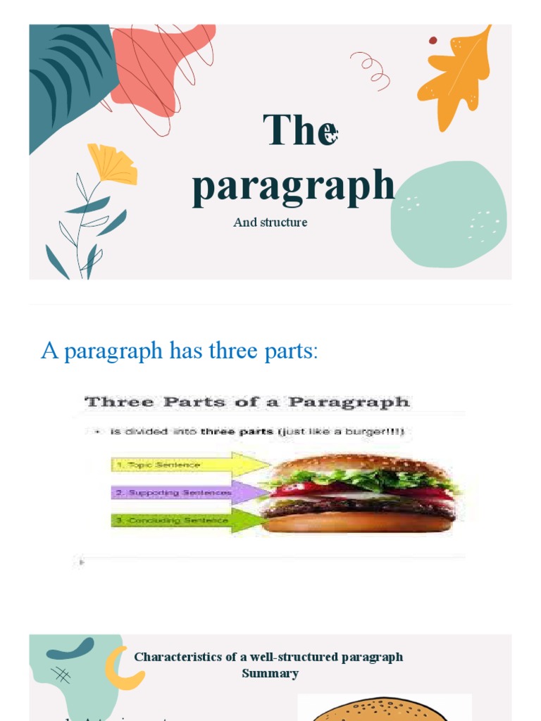 Paragraph Writing Essentials | PDF | Perception | Paragraph