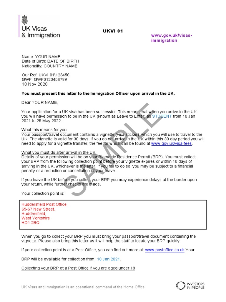 Decision Letter Sample | PDF