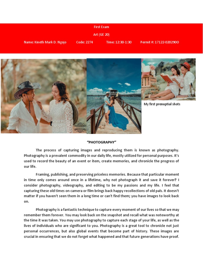 First Exam GE7 | PDF