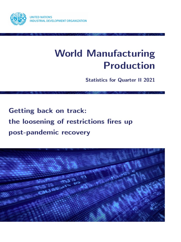 World Manufacturing Production 2021 Q2 | PDF | Time Series ...