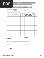 Sample PPMP With Instruction Sample | PDF | Stationery