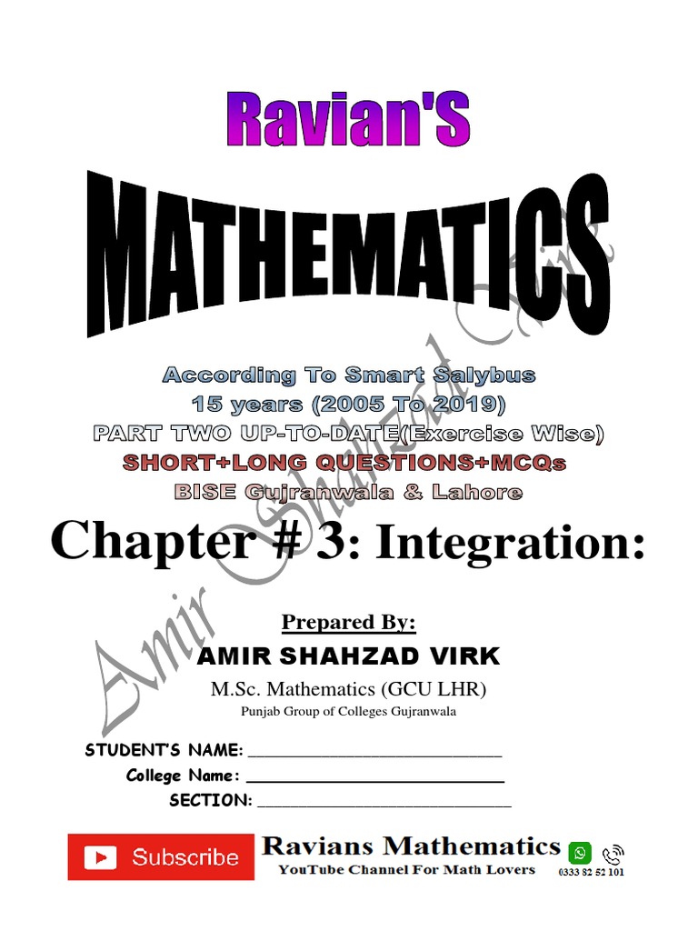 Smart Math II Ch#3 UpToDate 15 Years | PDF | Equations | Differential ...