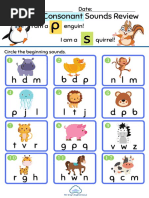 SATPIN Phonics Practice Worksheet | PDF