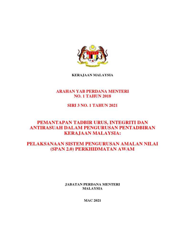 Garis Panduan Span 2 0 Pdf