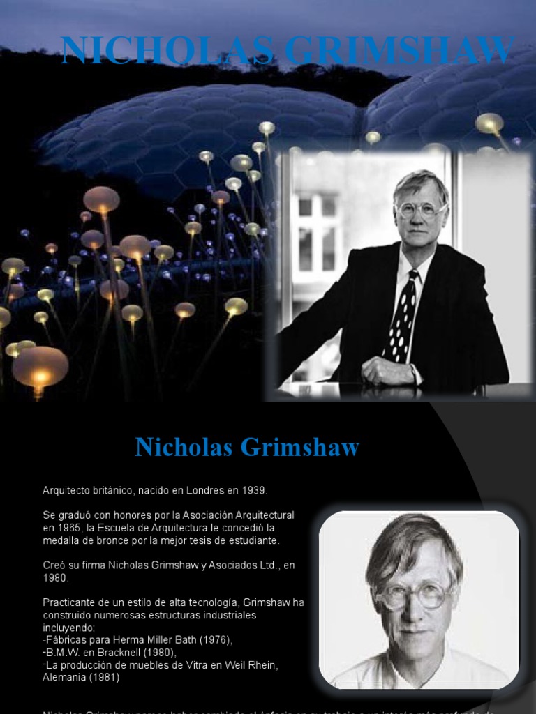 Nicholas Grimshaw | PDF | Hazme | Invernadero