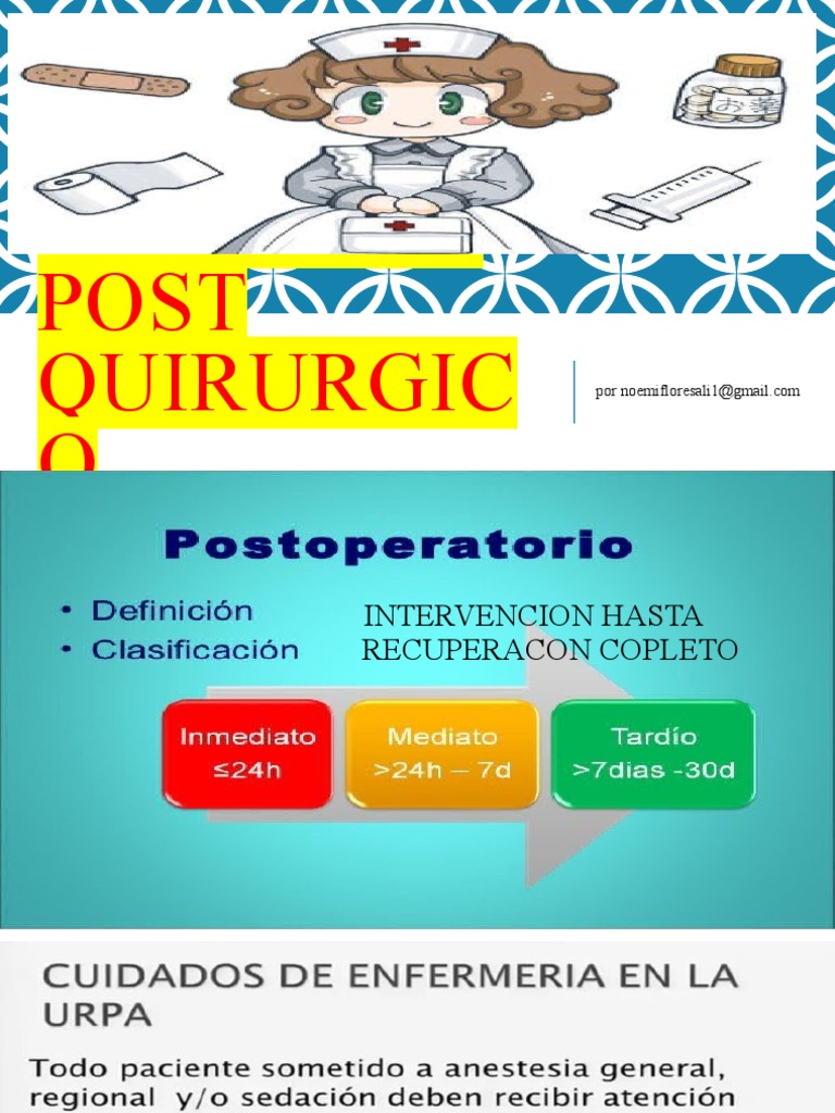 Cuidados Post Quirurgico | PDF
