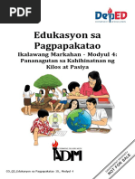 ESP 10 Module 4 Mahalaga Ang Buhay | PDF