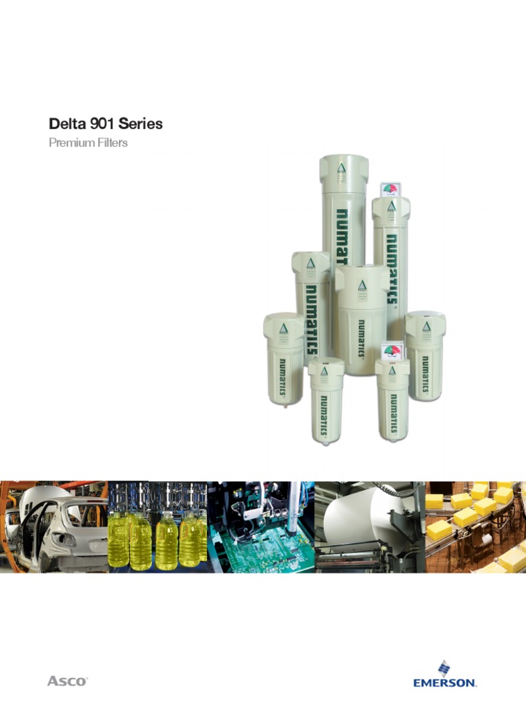 ASCO - F901 Series - Catalog | PDF | Filtration | Adsorption