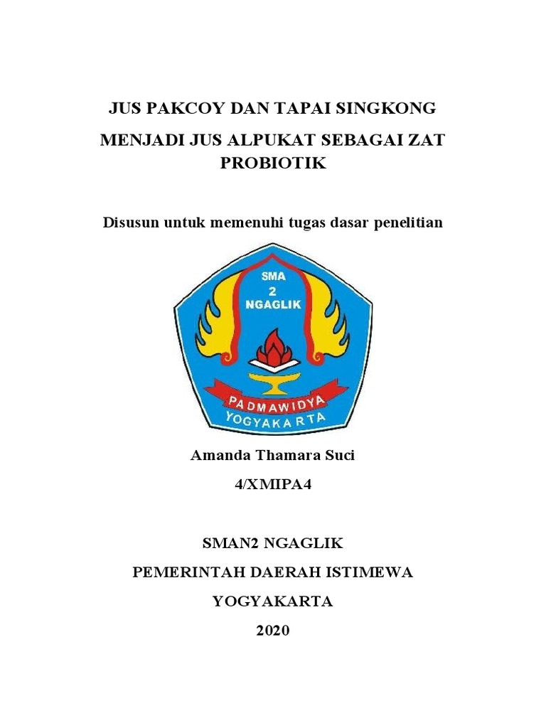 Efek Samping Pakcoy dan Tapai Singkong | PDF