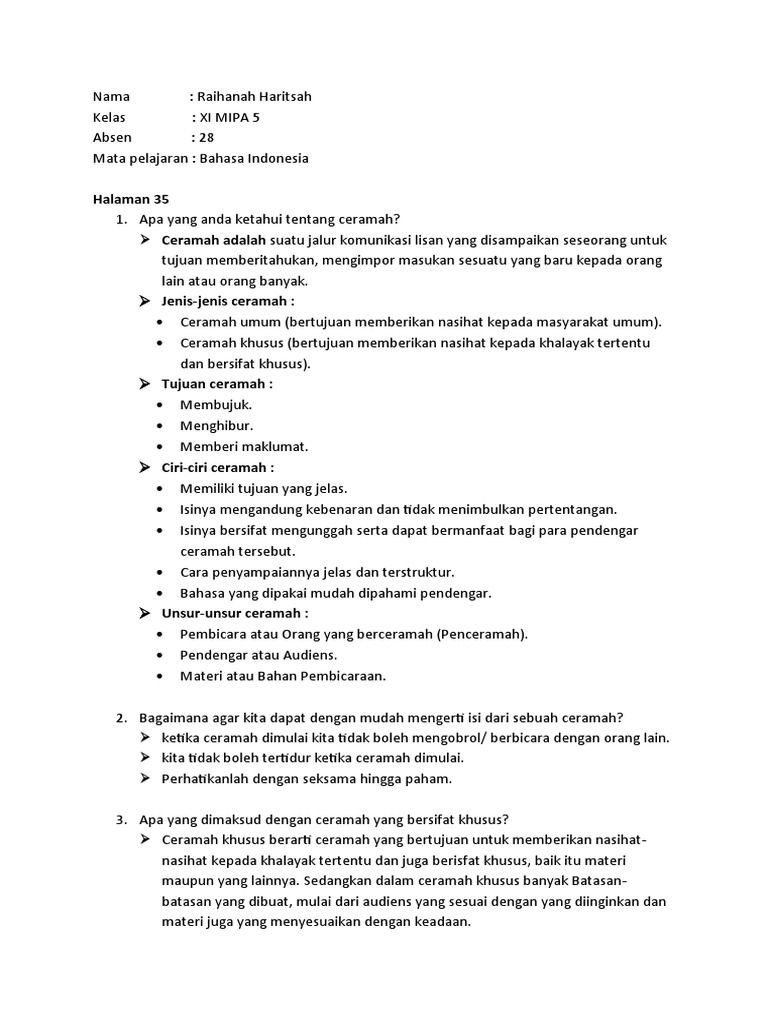 Tugas Lks Bindo | PDF