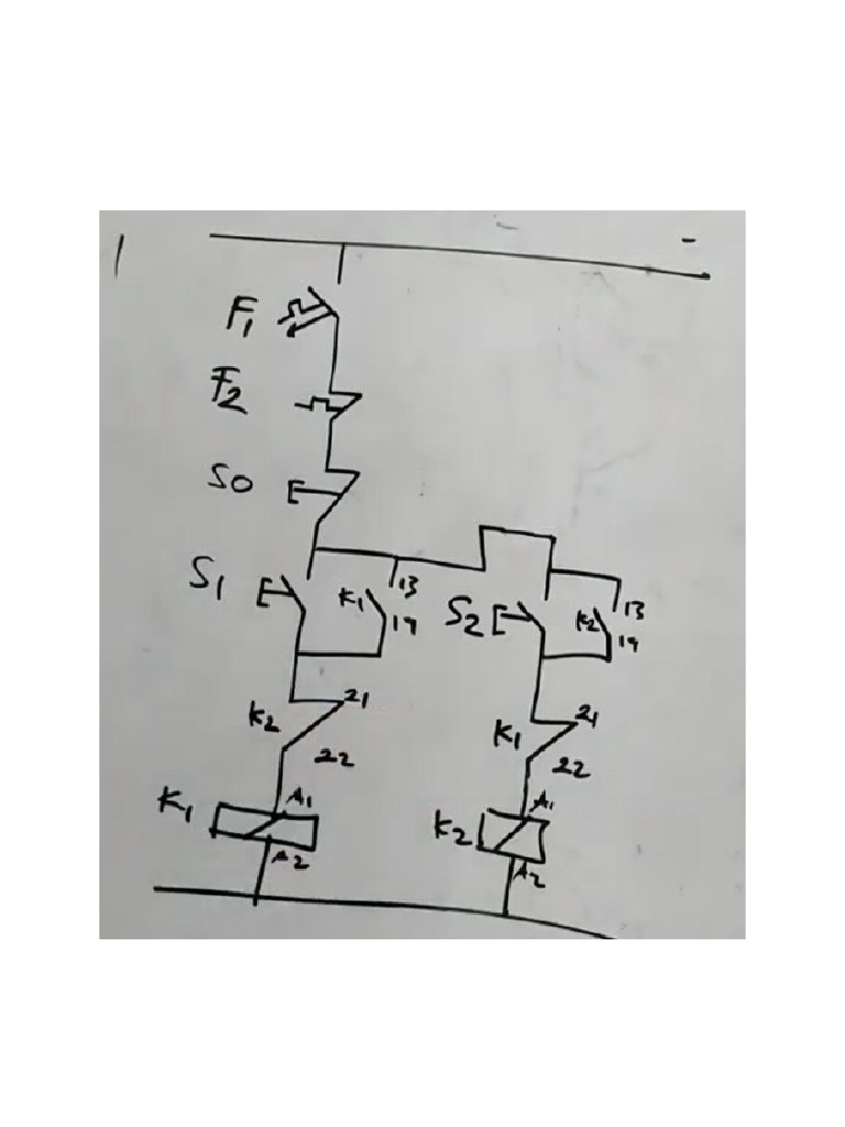 Rangkaian Kontrol Forward Reverse Motor 1 Phase | PDF