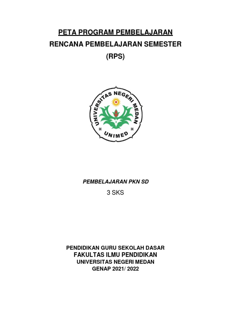 RPS Pembelajaran PKN SD | PDF