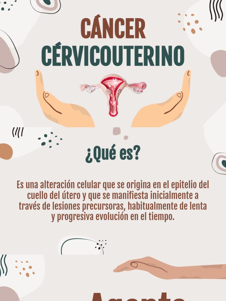 Diapositivas CaCu | PDF | Cáncer de cuello uterino | Cáncer