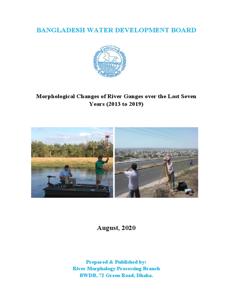 Morphological Changes of River Ganges (2013-2019) | PDF | River ...