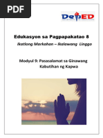 Worksheet Sa Pakikipagkapwa | PDF