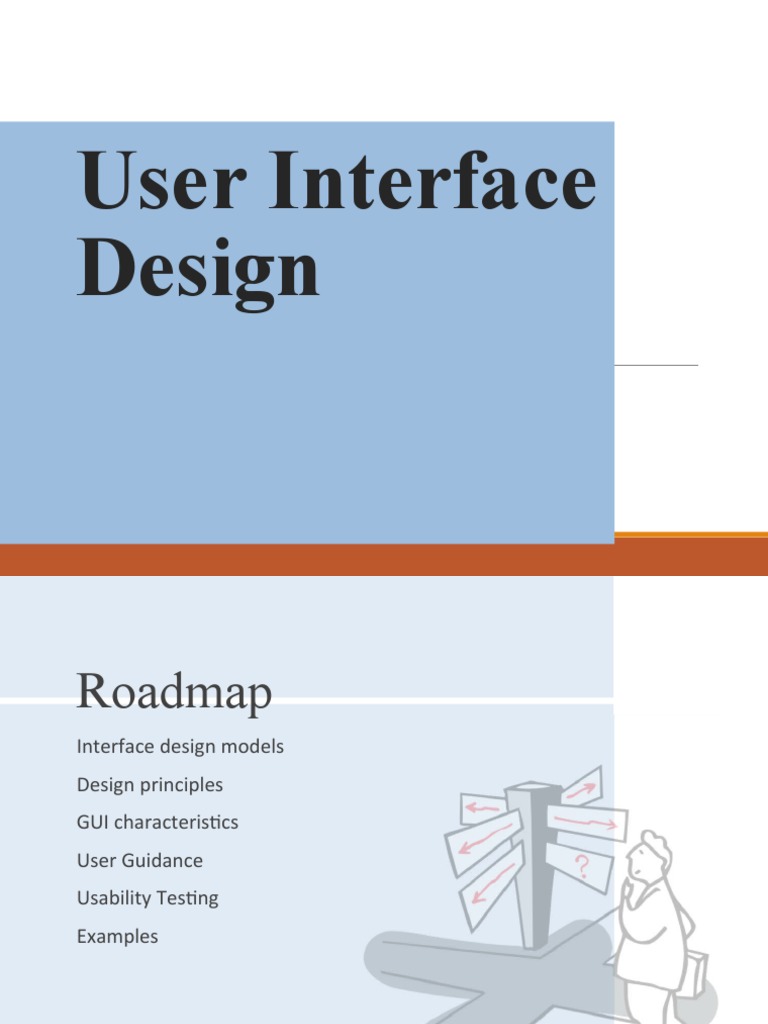 User Interface Design | PDF | Usability | Menu (Computing)