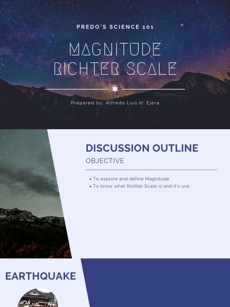 Magnitude and Richter Scale | PDF | Earthquakes | Geology