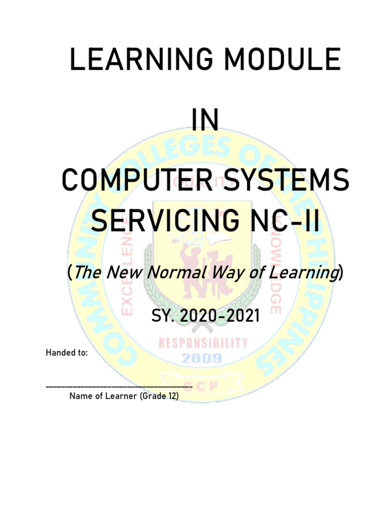 2nd Sem - Module G11 (CSS) | PDF | Bios | Network Interface Controller