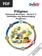 Q1 Module 5 (Filipino 5) | PDF