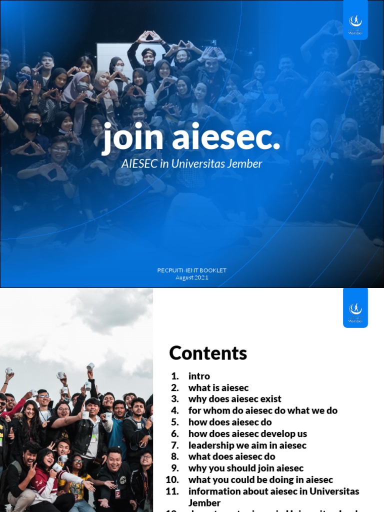 AIESEC Jember: Panduan Bergabung | PDF