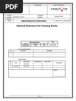 Method Statement Formwork | PDF | Civil Engineering | Economic Sectors