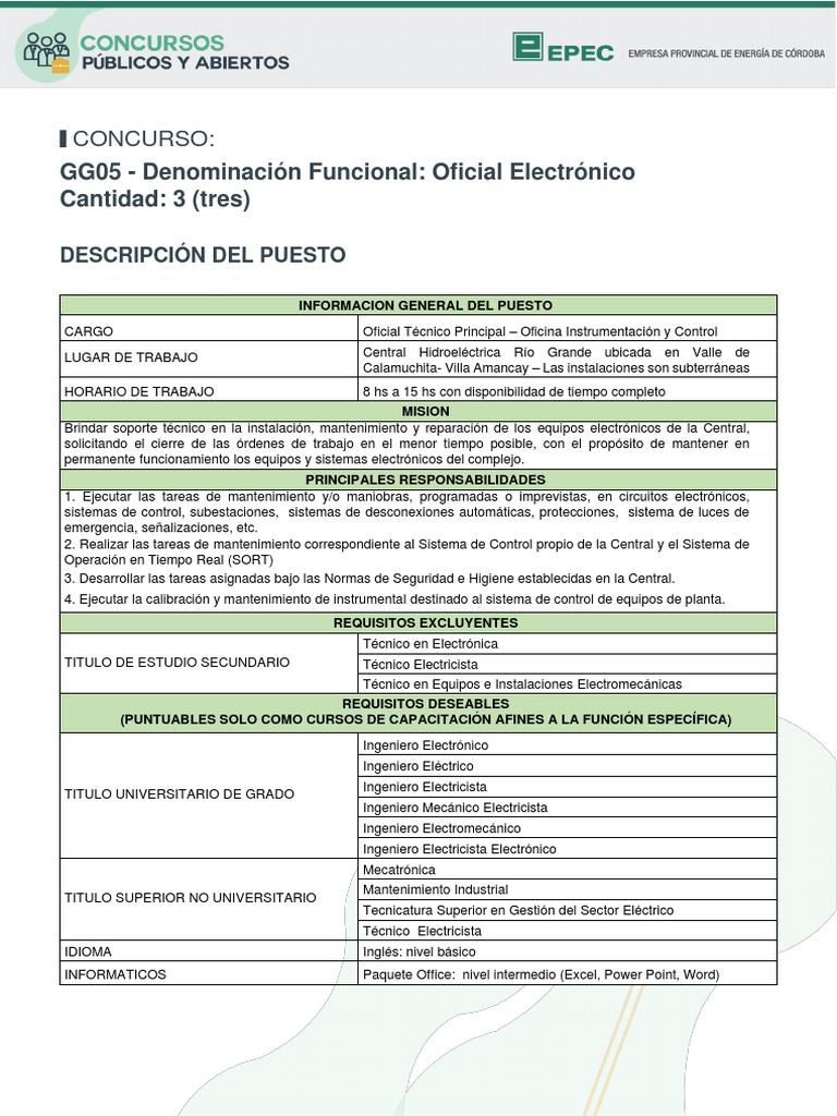 GG05 Oficial Electronico | PDF | Corriente eléctrica | Diodo
