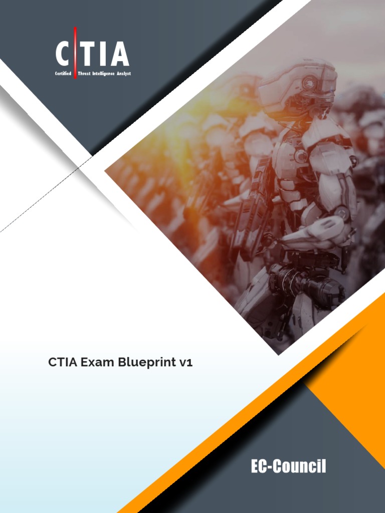 IA CT: CTIA Exam Blueprint v1 | PDF | Intelligence Analysis | Computing