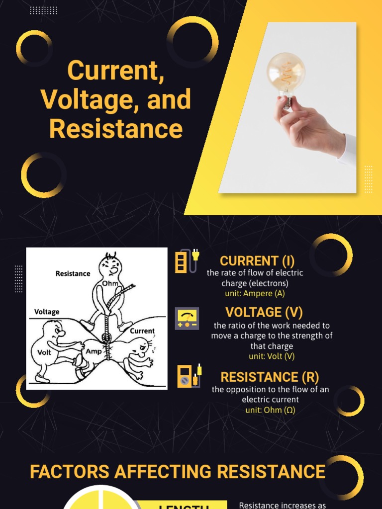 Current, Voltage, and Resistance | PDF