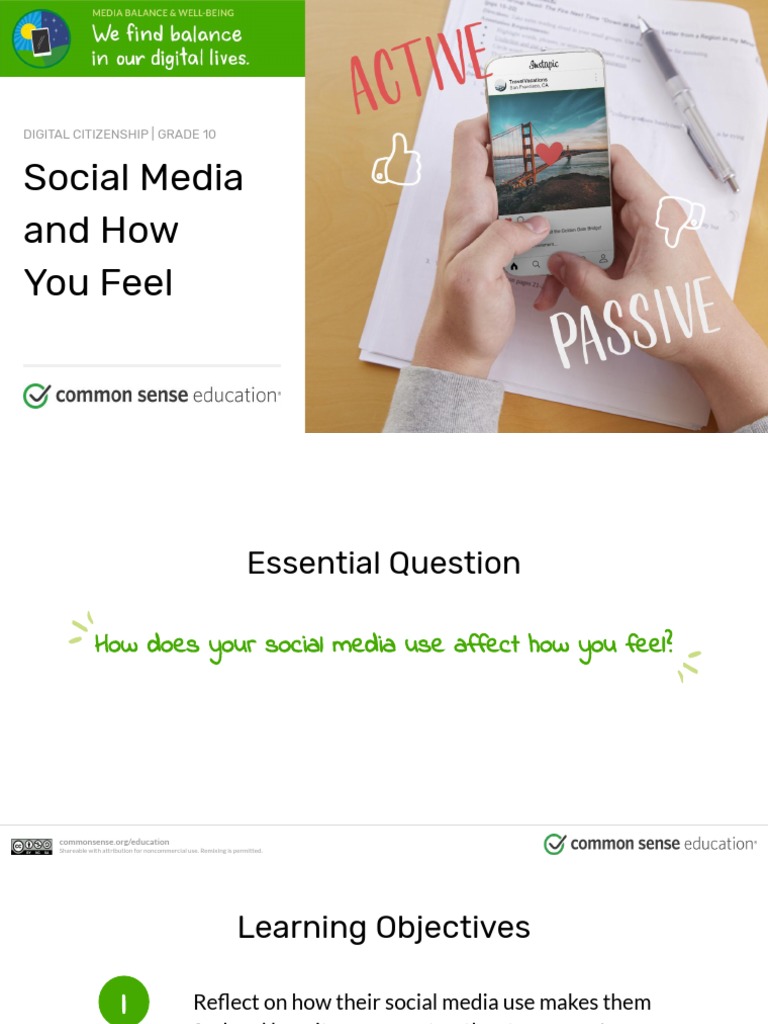 Social Media's Impact on Teen Well-Being | PDF | Popular Culture ...