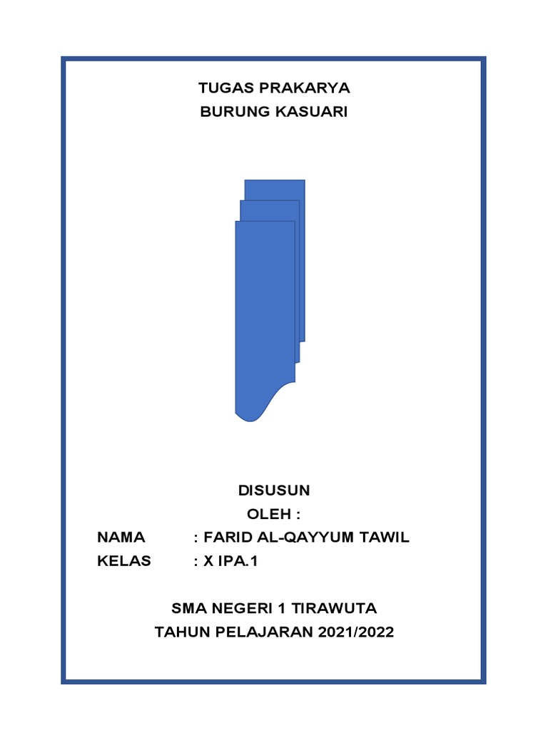 Ciri dan Jenis Burung Kasuari | PDF