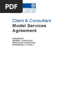 Client Consultant Model Services Agreement 5th 2017 | PDF