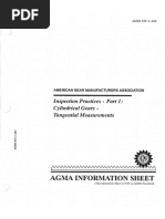 Analytical Gear Inspection Symbols and Interpretation of Charts PDF ...