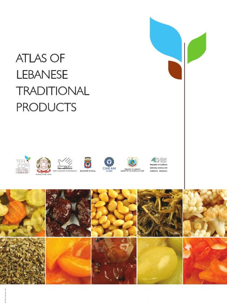 Atlas of Lebanese Traditional Foods | PDF | Food And Drink | Cuisine