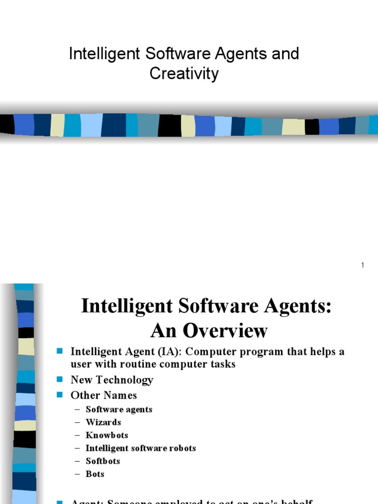 Intelligent Software Agents | PDF | Intelligence (AI) & Semantics ...
