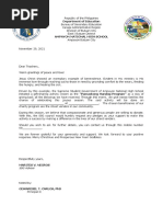 BFP Request Letter | PDF