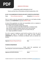 She Committee Minutes Template | PDF | Occupational Safety And Health ...