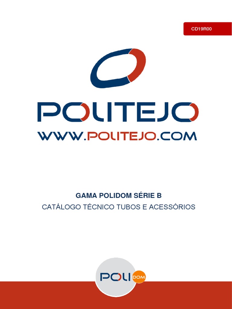 CD19R00 Catalogo Tecnico Tubo Polidom Serie B | PDF | Química ...