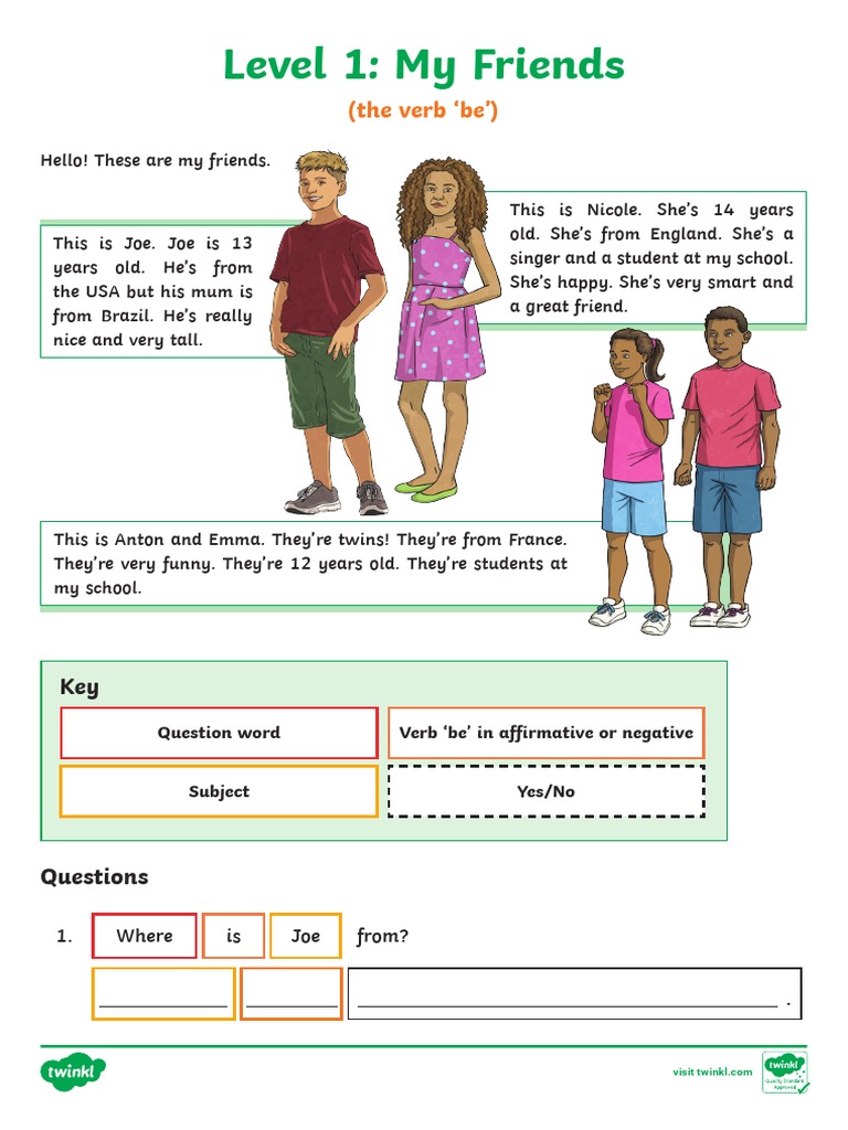 ESL Activities: Friends, Day, City, Holiday | PDF