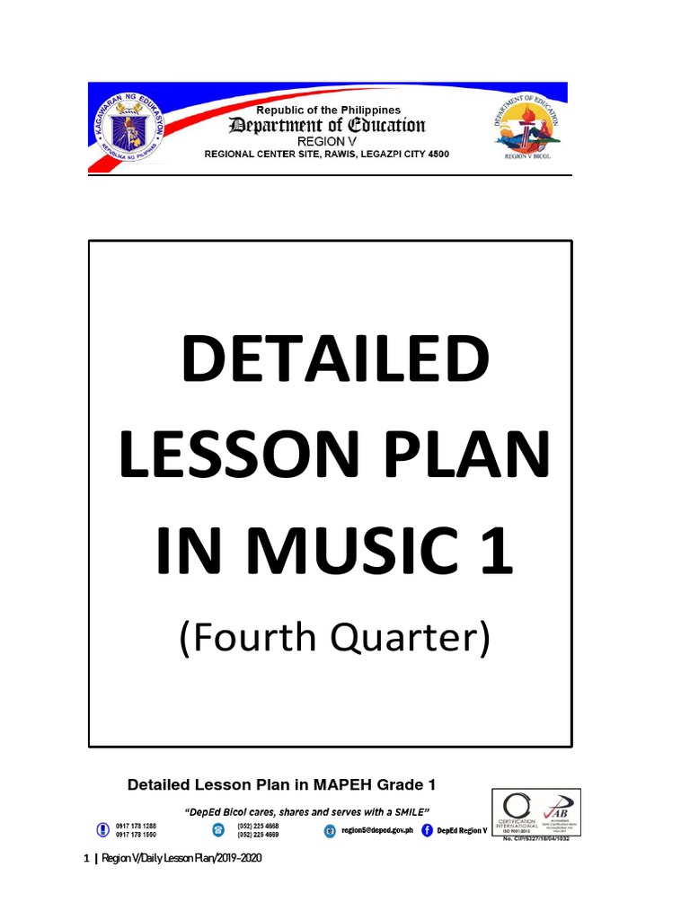 Grade 1 (MUSIC 4th Quarter) | PDF | Cognition | The Arts