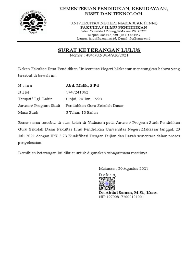 SKL FIP UNM-1747241062-Abd. Malik | PDF