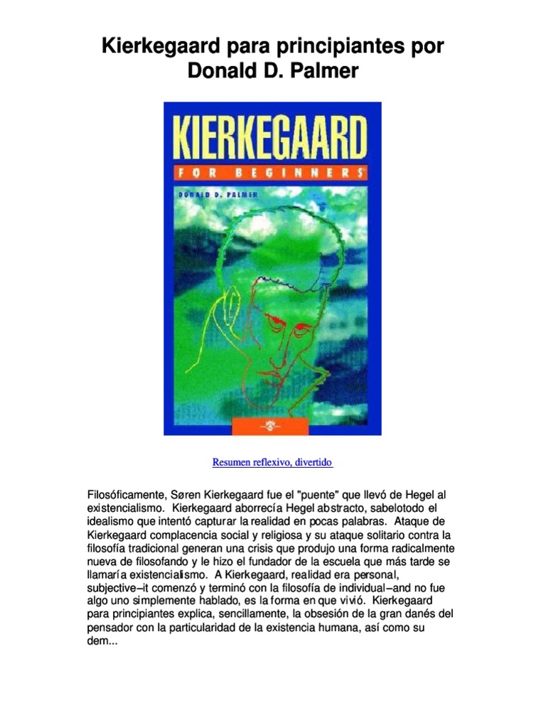 Introducción a Kierkegaard para principiantes | PDF | Søren Kierkegaard ...
