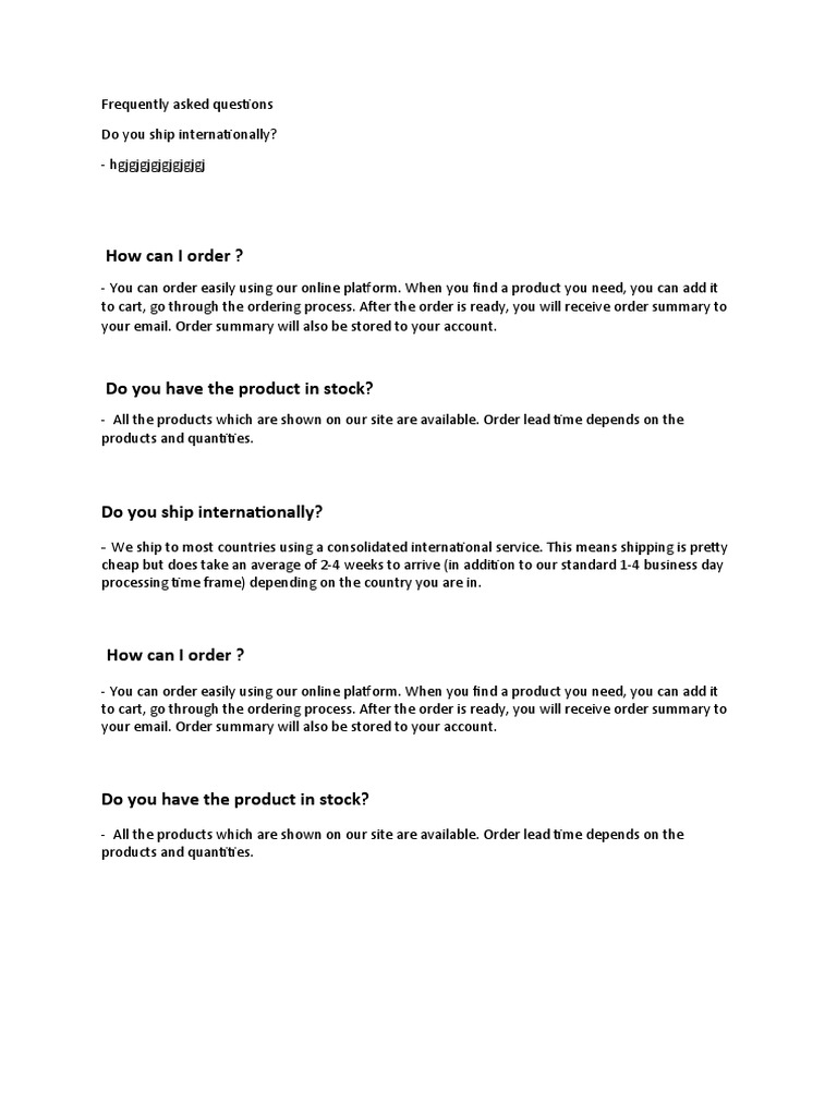 Frequently Asked Questions | PDF | Career & Growth