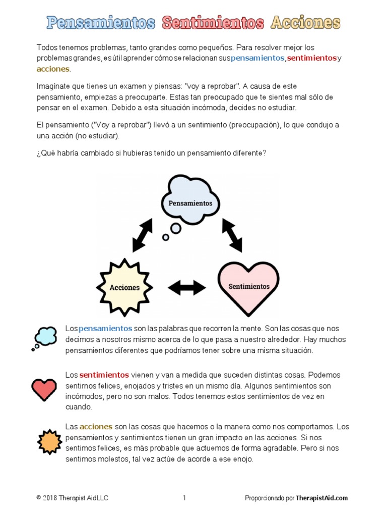 CBT For Kids Spanish 2 | PDF