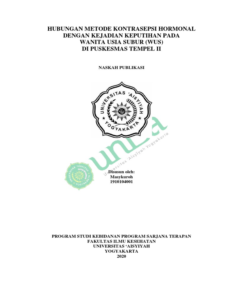 Masykuroh - 1910104001 - Sarjana Terapan Kebidanan. - Masykuroh | PDF