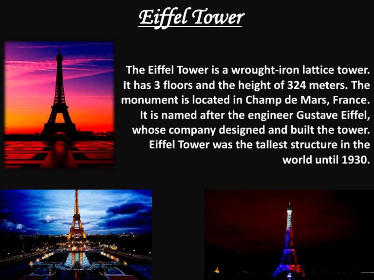 Eiffel Tower | PDF