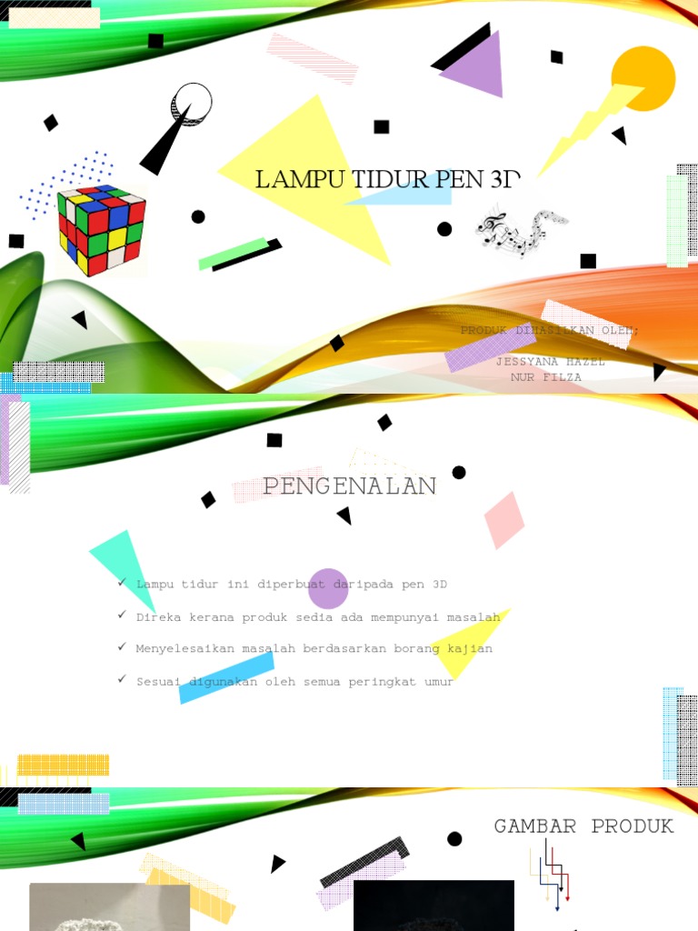 Projek RBT (Lampu Tidur) | PDF