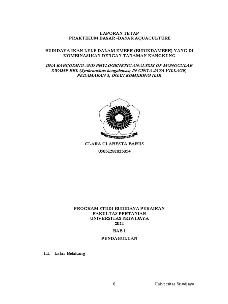 Laporan Clara Claresta Barus | PDF Laporan Clara Claresta Barus | PDF
