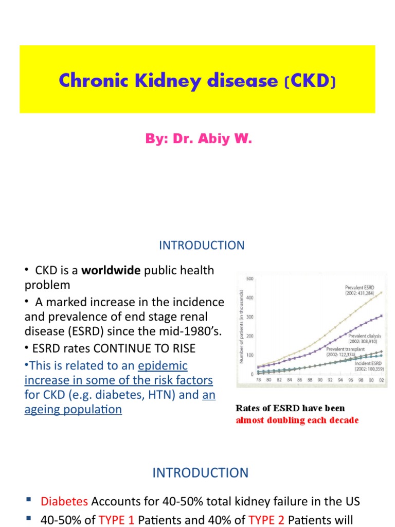 CKD (Full) | PDF | Chronic Kidney Disease | Endocrine System